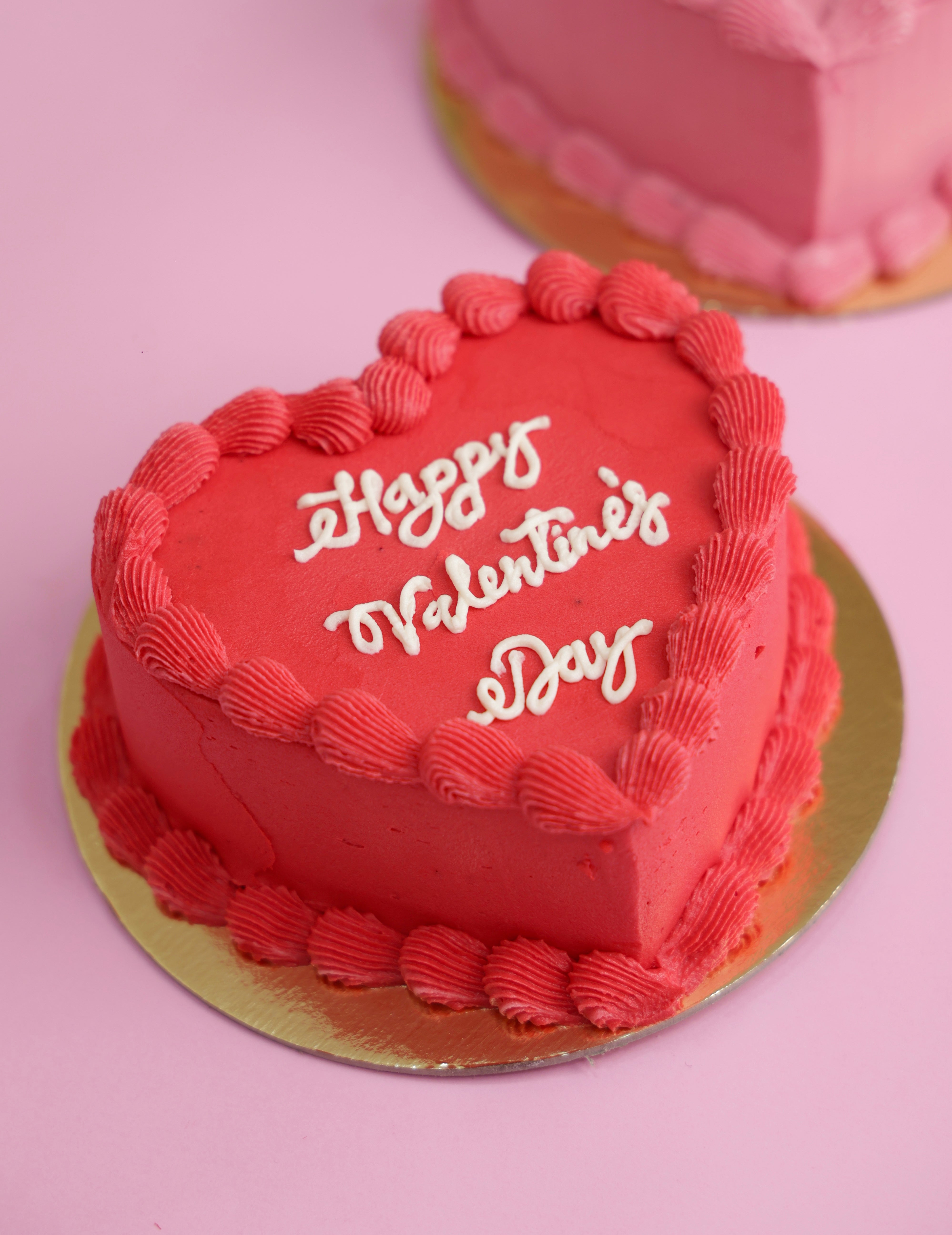 Mini Heart Cake (Red) – Essange