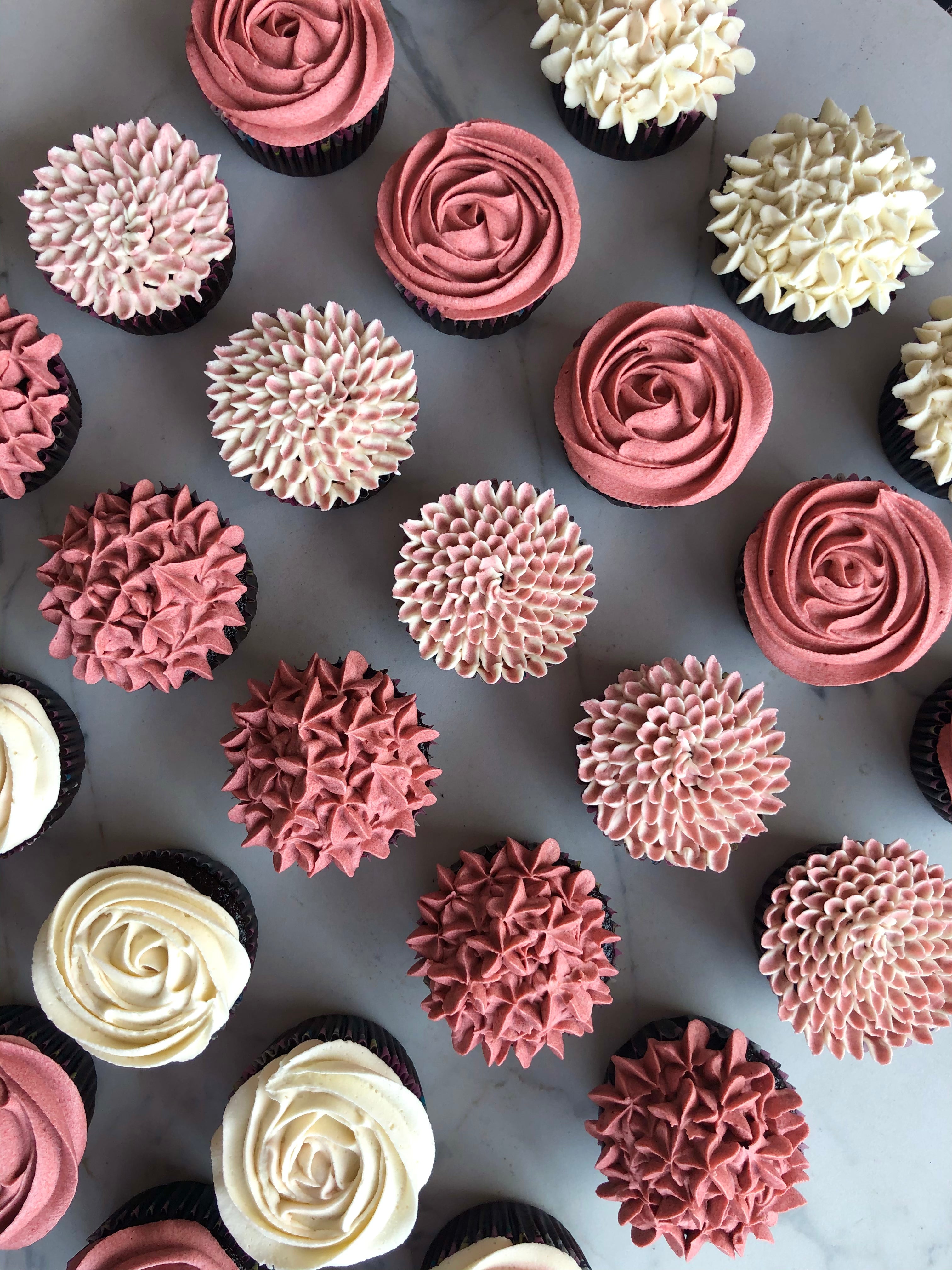 Floral Cupcakes (Box of 6) – Essange